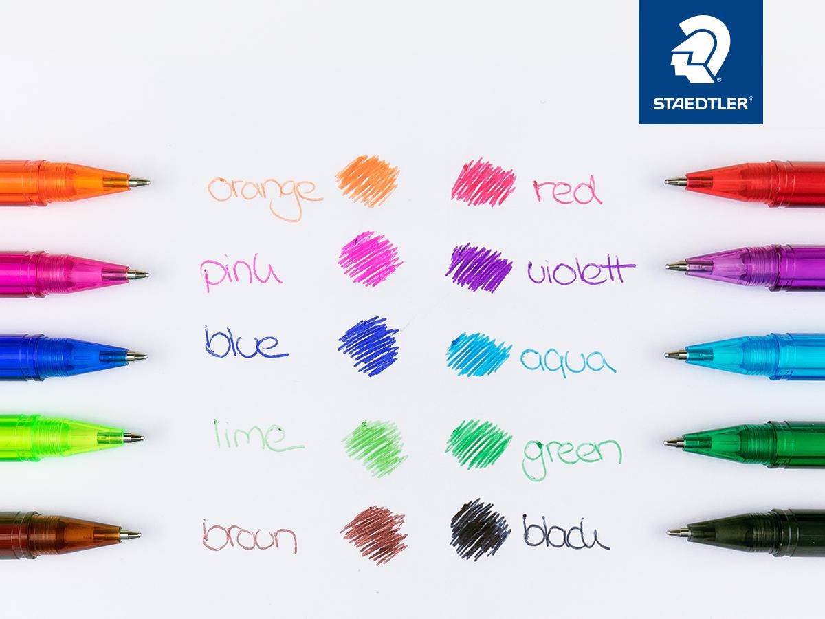 STAEDTLER® Ball 432 Triangular Ballpoint Pen – Staedtler Sri Lanka