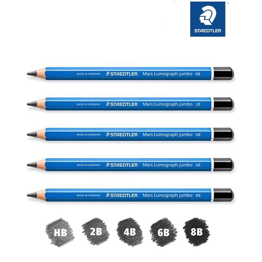STAEDTLER® Mars Lumograph Jumbo 100J Jumbo Drawing Pencil – Staedtler Sri Lanka