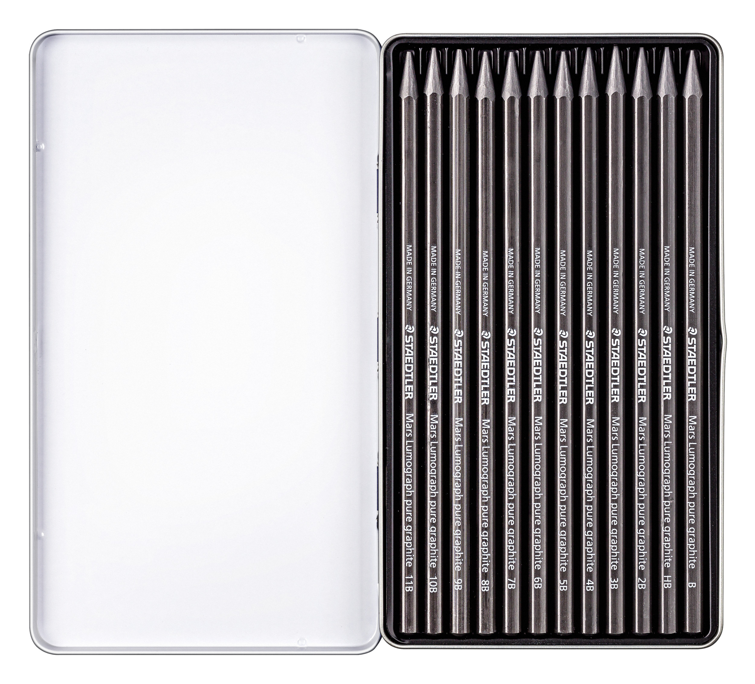 STAEDTLER® Mars Lumograph pure graphite 100G M12 Drawing Pencil 12 Set – Staedtler Sri Lanka